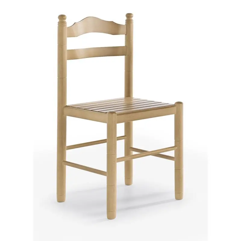 Silla De Cocina De Madera: Duradera Y Estilizada | Cocinas Económicas